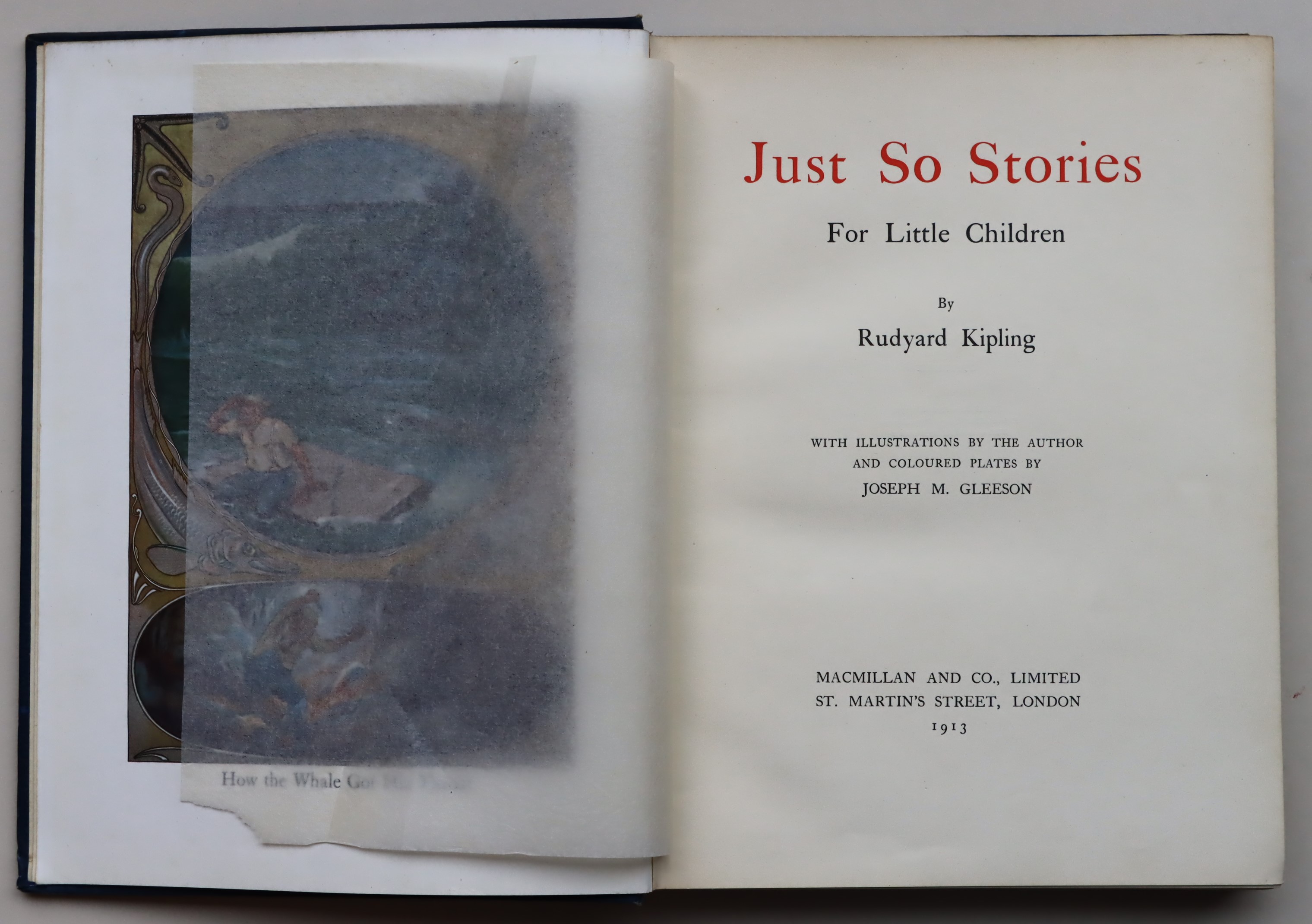 Just So Stories for Little Children by Rudyard Kipling, Joseph M ...