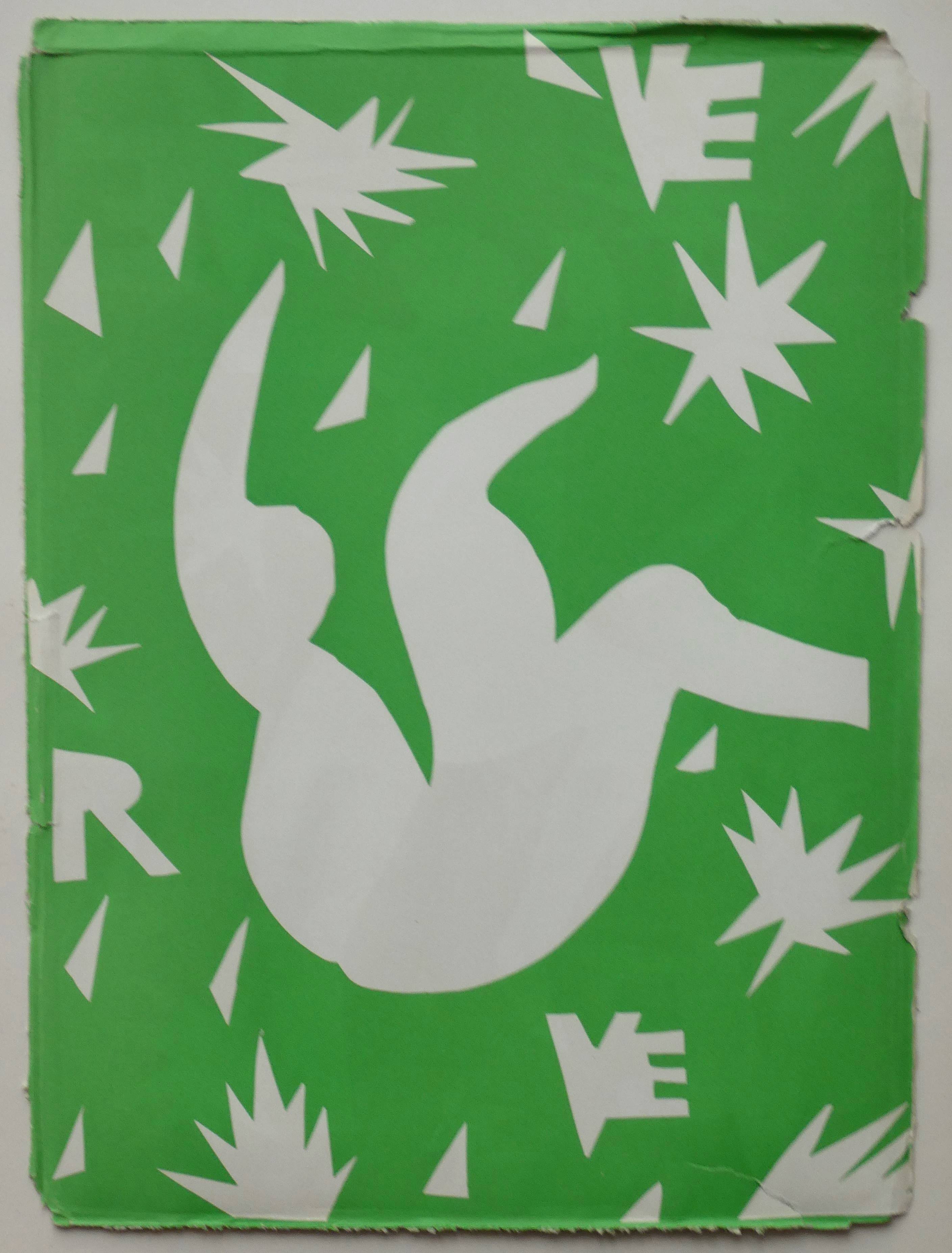 HENRI MATISSE, COUVERTURE DE VERVE n°13 1945 - LITHOGRAPHIES ORIGINALES ...