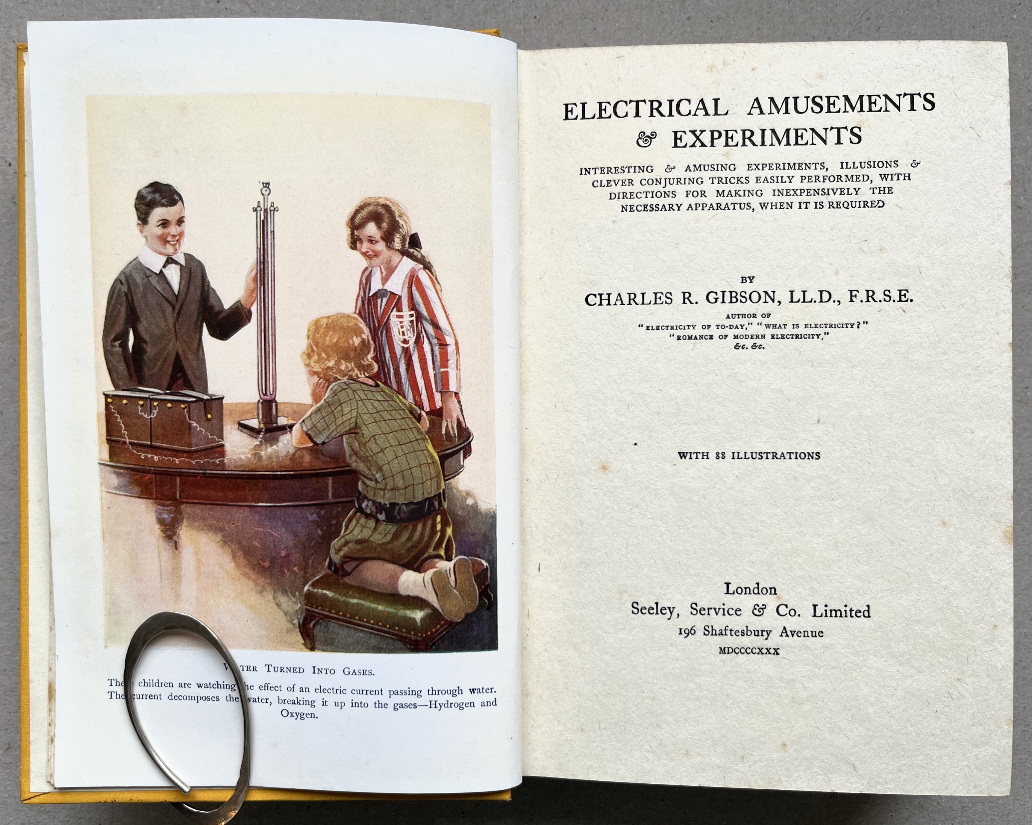 ELECTRICAL AMUSEMENTS & EXPERIMENTS: Interesting & Amusing Experiments, Illusions & Clever ...