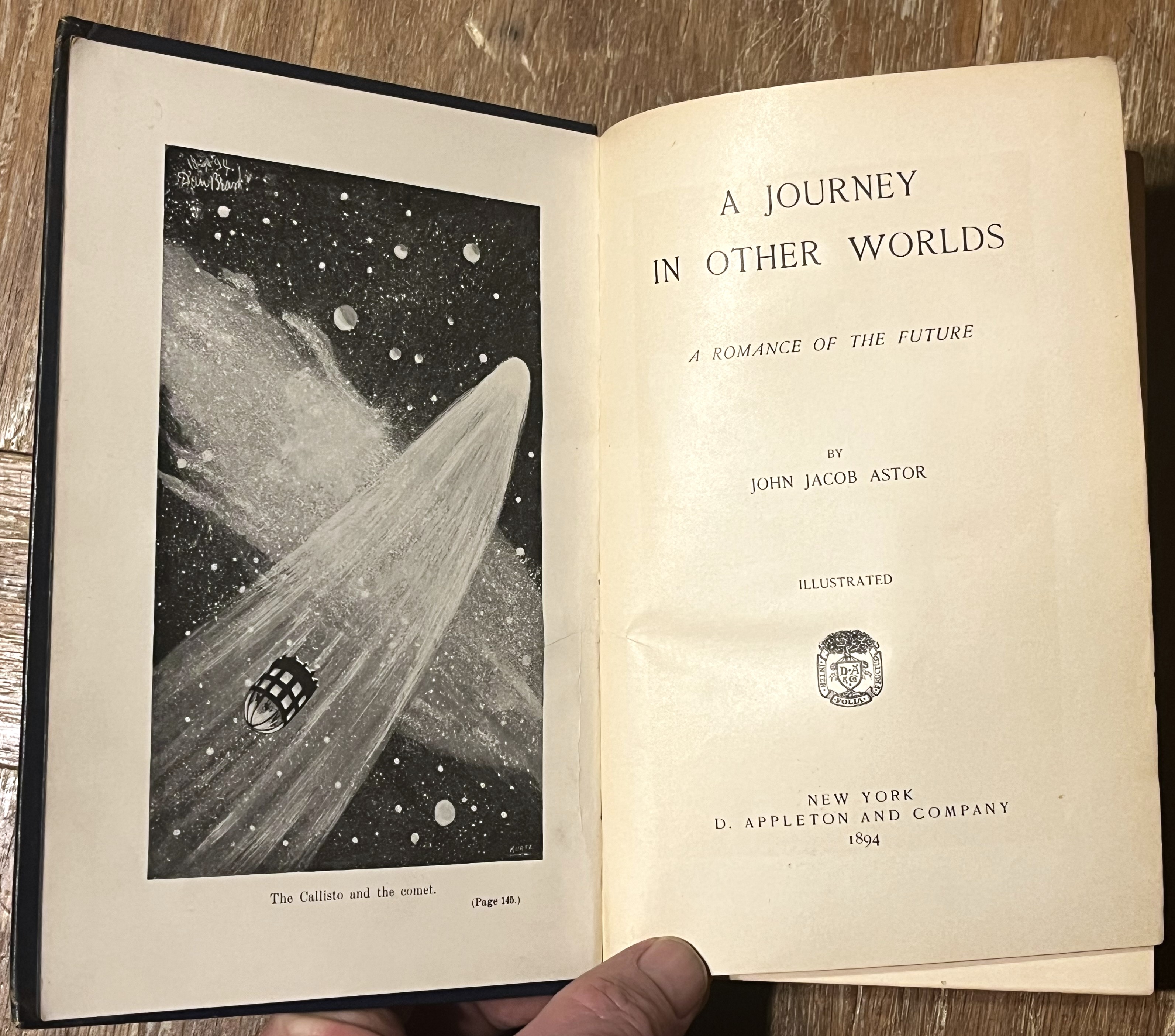 A Journey in Other Worlds; A Romance of the Future by Astor, John Jacob ...