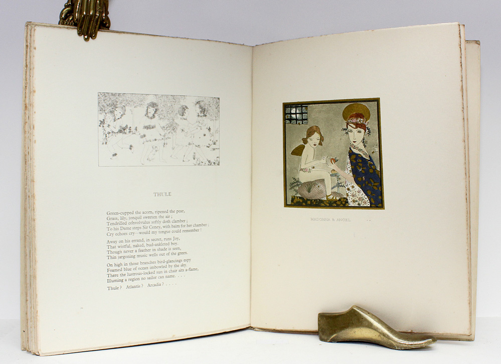 Flora A Book of Drawings with Illustrative Poems by Walter de la Mare ...
