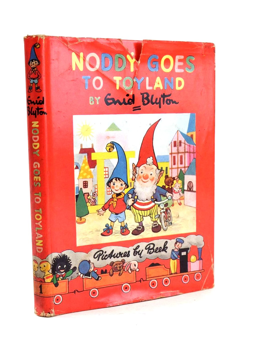 NODDY GOES TO TOYLAND by Blyton, Enid: Very Good Hardback (1949) First ...