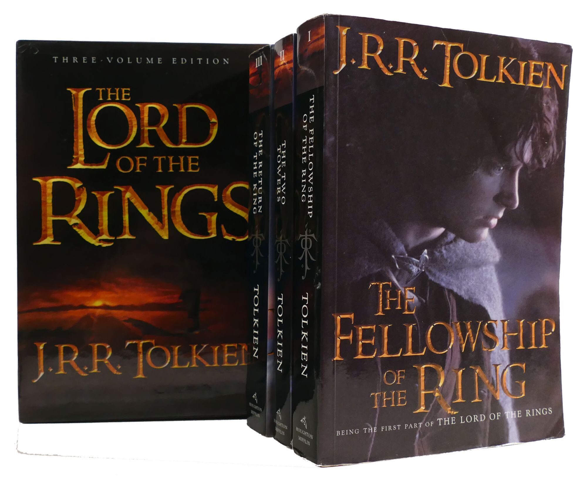 THE LORD OF THE RINGS 3 VOLUME SET by J. R. R. Tolkien: Softcover (2003 ...