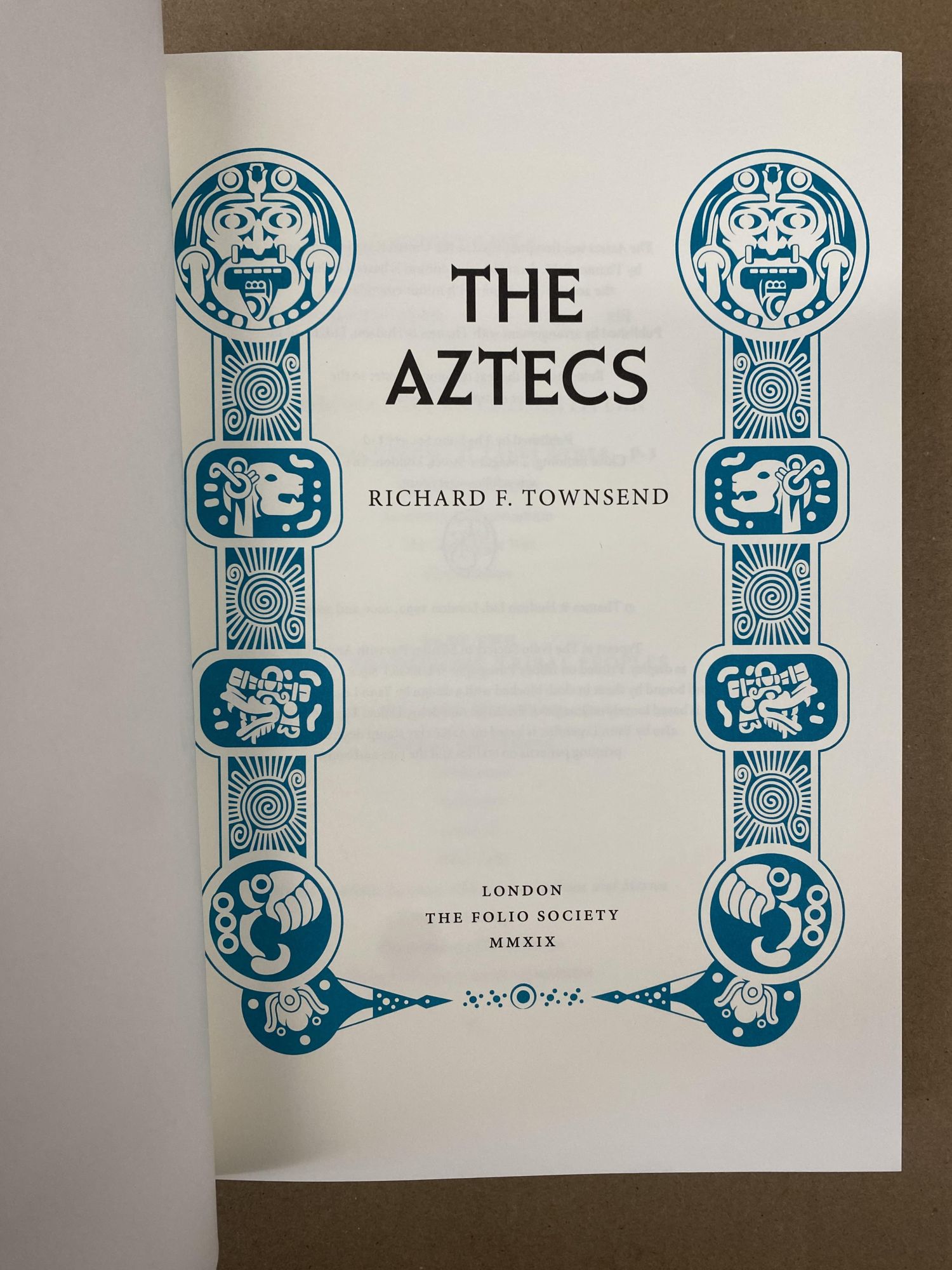 The Aztecs by Townsend, Richard F.: Near Fine Hardcover (2019) First ...