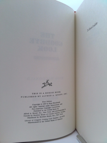 The Goodbye Look - A Lew Archer Novel by Ross Macdonald: Very Good ...