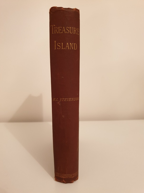 Treasure Island, very early edition/printing, 1884 by Stevenson, Robert ...