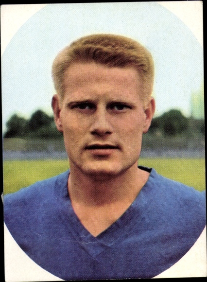 Sammelbild Fußball 1967/1968, Fußballspieler Hans Schultz, König-Fußball, Bild Nr. 123 - Eikon ...