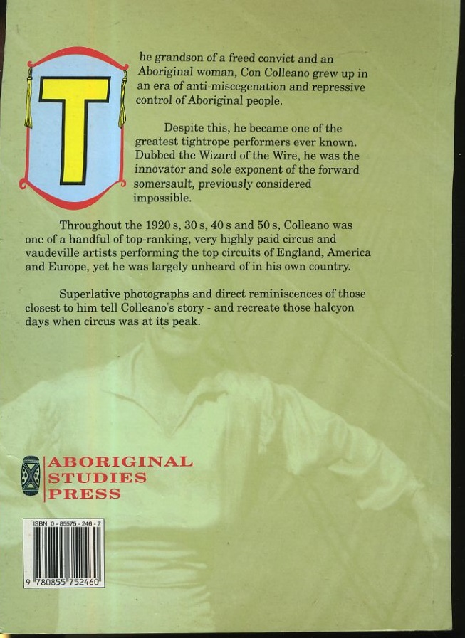 THE WIZARD OF THE WIRE: THE STORY OF CON COLLEANO by St. Leon, Mark: As ...