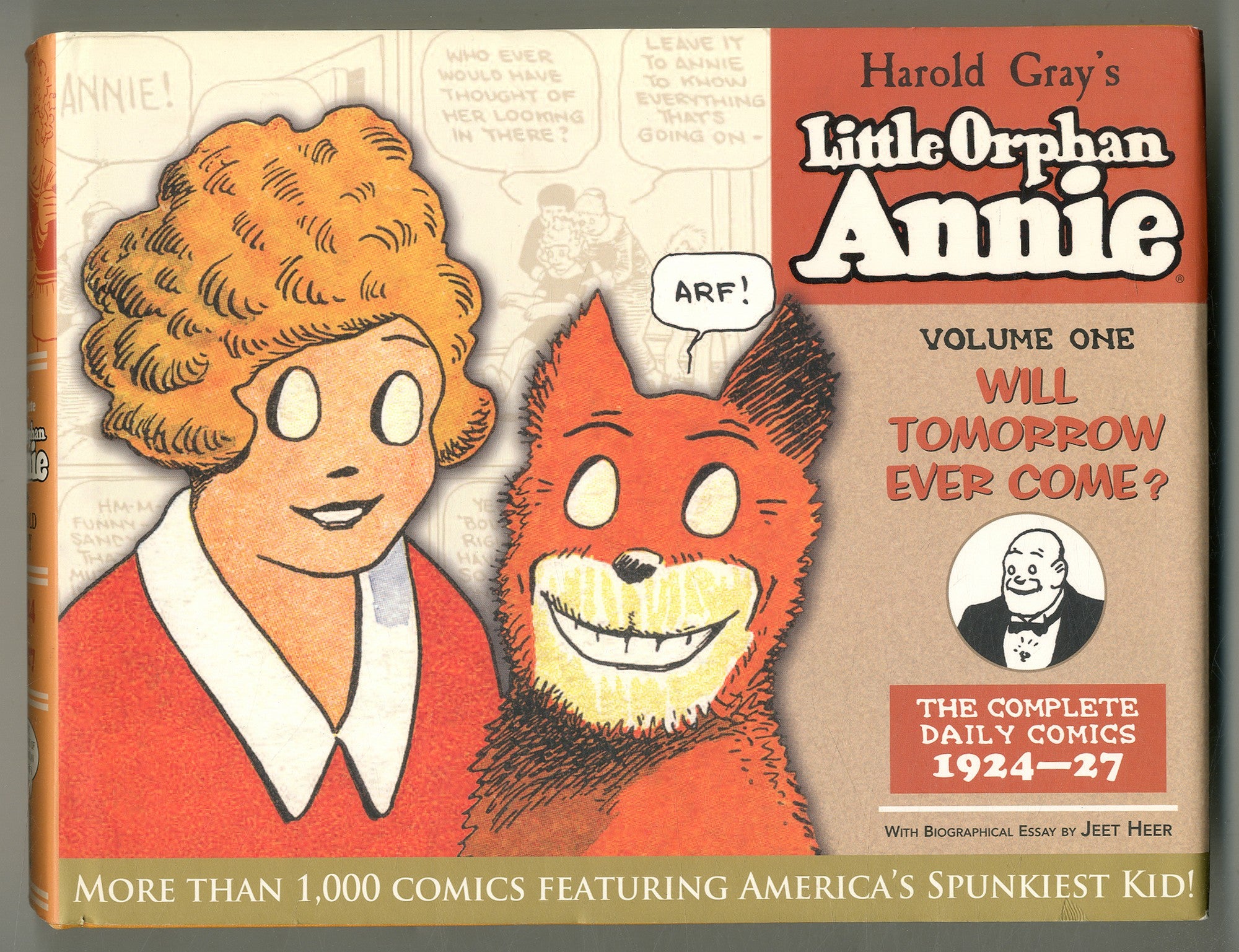 Will Tomrrow Ever Come? Daily Comic Strips 1924-1927. Volume One in The Complete Orphan Annie by ...