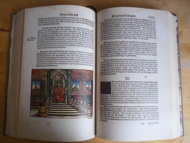 Die Luther-Bibel von 1534. Vollständiger Nachdruck. Biblia. Das ist die ...