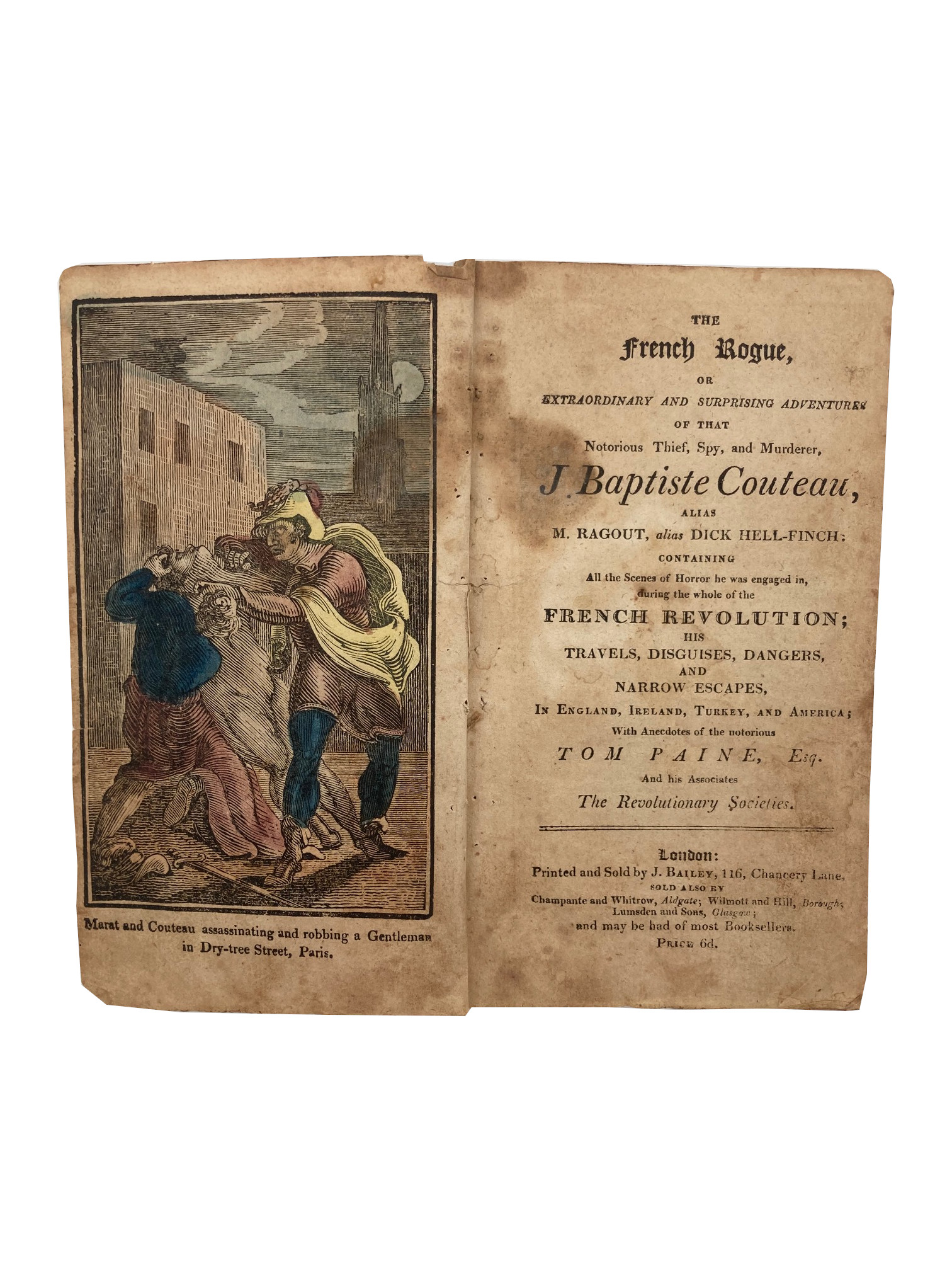 The French Rogue, or Extraordinary and Surprising Adventures of That ...