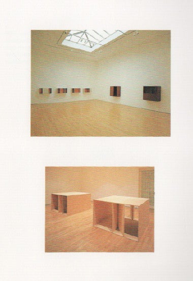 Donald Judd by JUDD, Donald: (1989) | Jeff Hirsch Books, ABAA