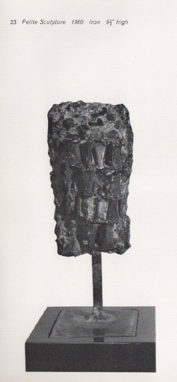 Cesar: Sculpture 1953 - 1961 by BALDACCINI, Cesar and Sam Hunter: (1961 ...