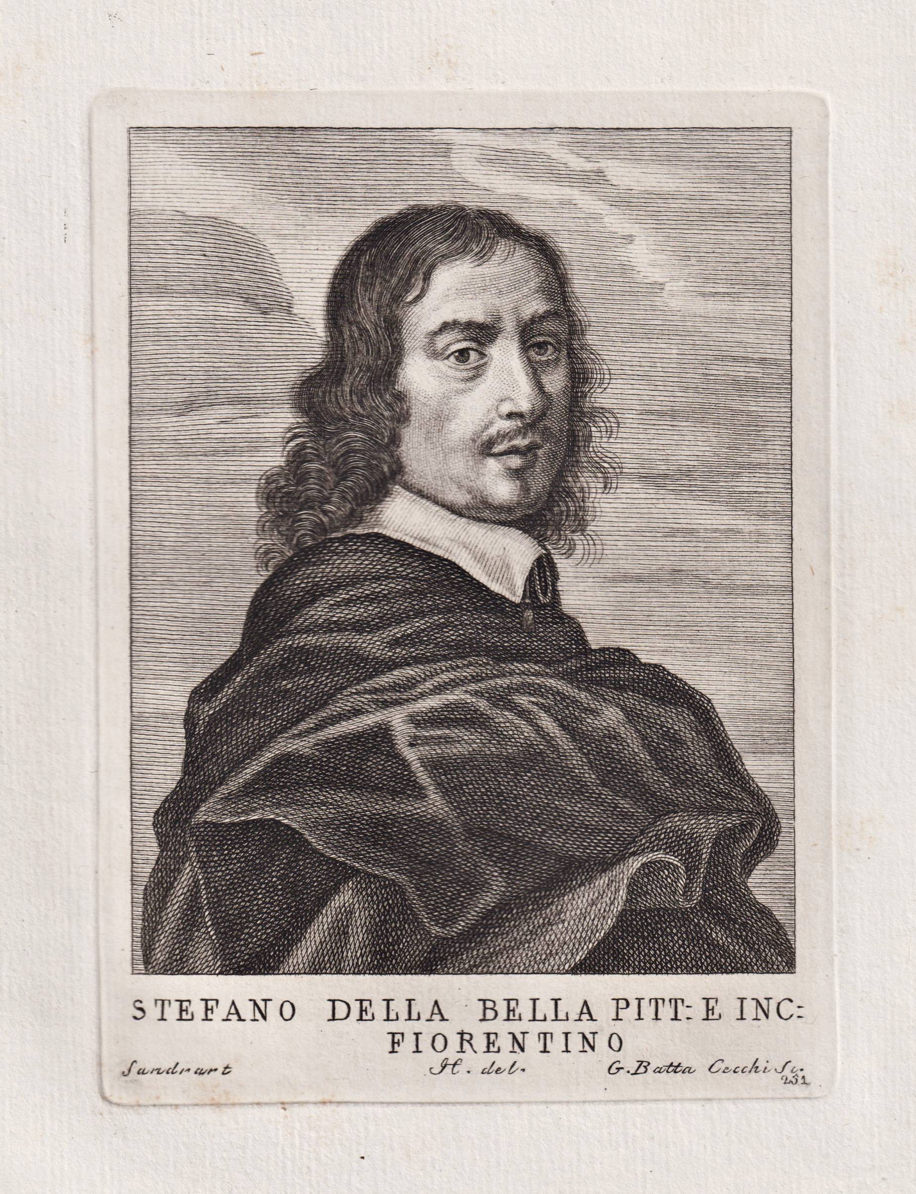 "Stefano Della Bella Pitt. Inc. Fiorentino" - Stefano della Bella (1610 ...