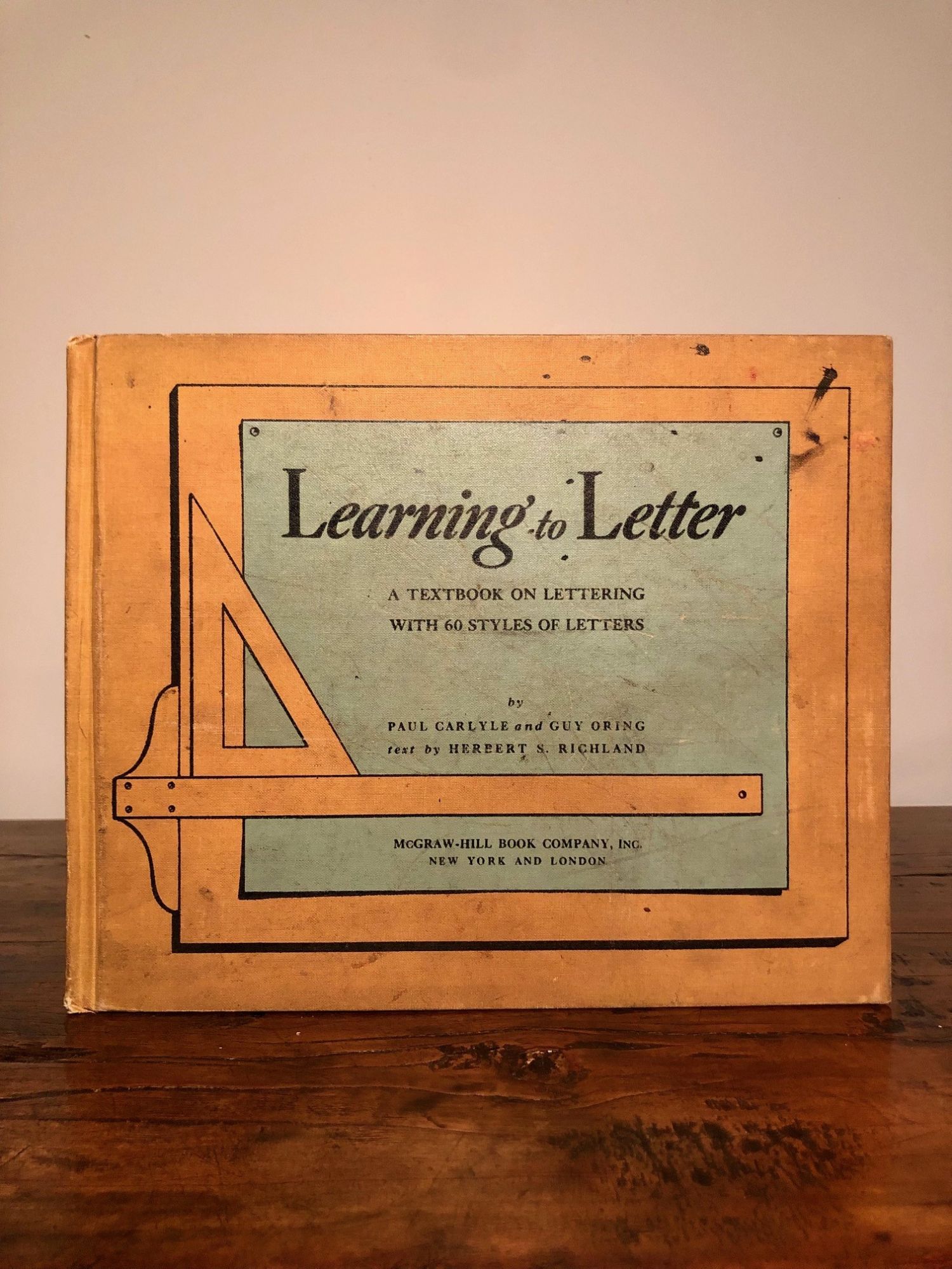 Learning to Letter A Textbook on Lettering with 60 Styles of Letters by ...