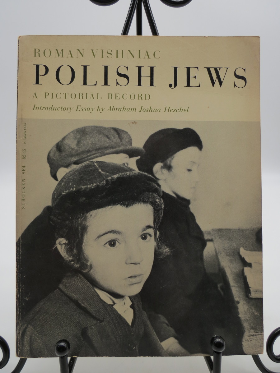 POLISH JEWS: A PICTORIAL RECORD by Roman Vishniac: Good+ Hardcover ...