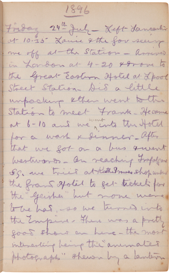 [UNPUBLISHED MANUSCRIPT JOURNAL AND ALBUM OF ORIGINAL PHOTOGRAPHS ...