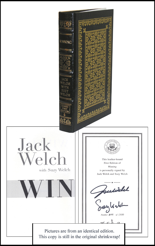 Winning [ Sealed ] by Jack Welch; Suzy Welch: Hardcover Limited Signed ...