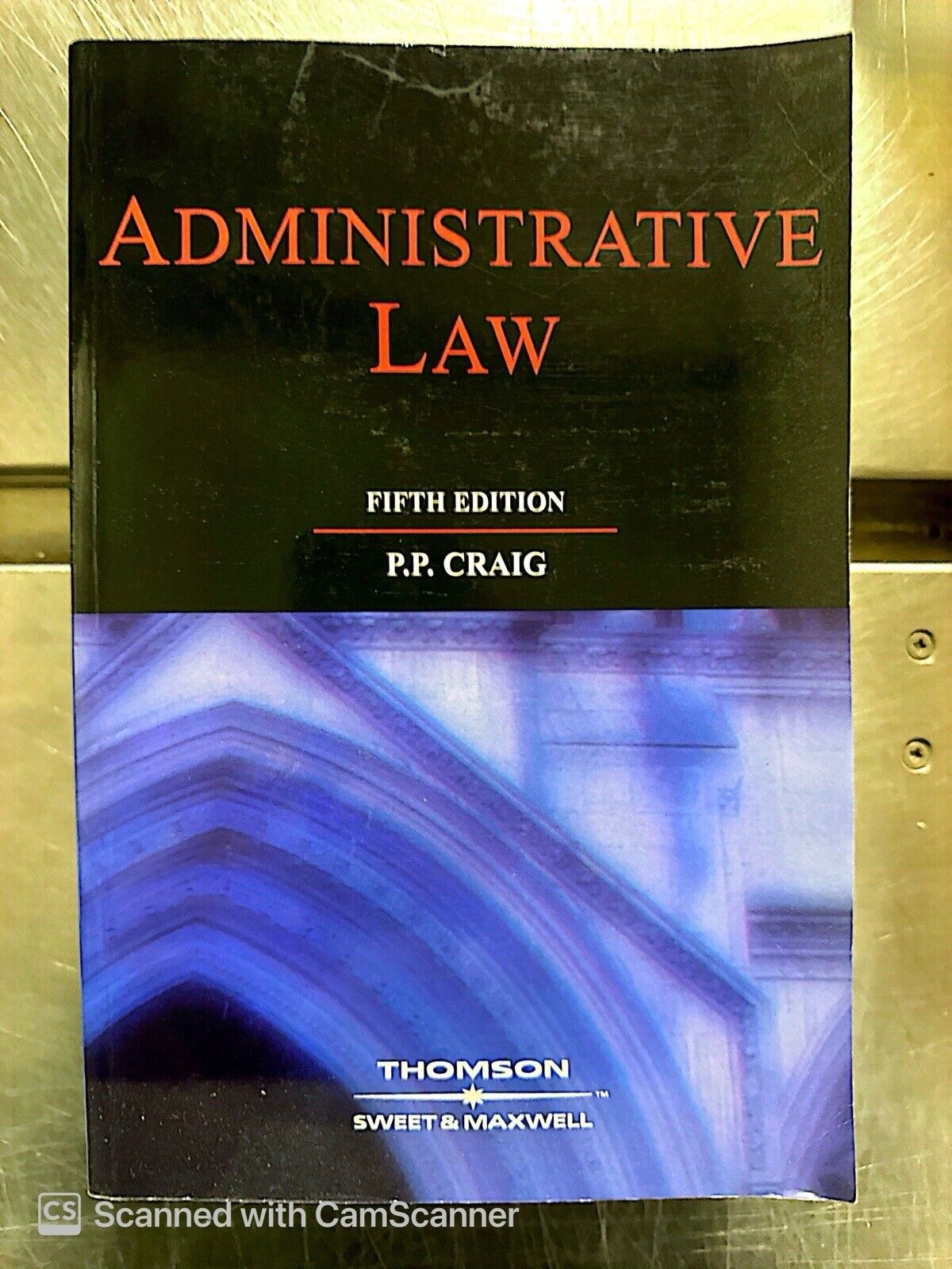 Administrative law 5th edition, Law Book: As New Soft cover ...