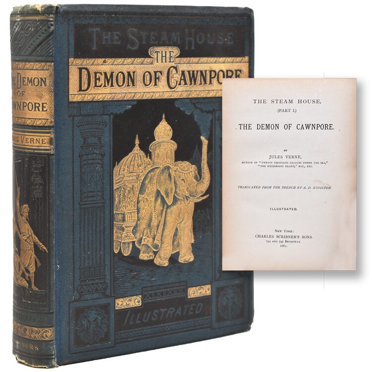 The Steam House. (Part I.) The Demon of Cawnpore by Verne, Jules (1828 ...