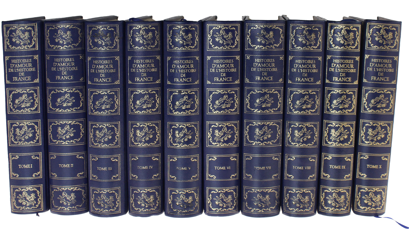 HISTOIRES D'AMOUR DE L'HISTOIRE DE FRANCE [complet en dix volumes]: by ...