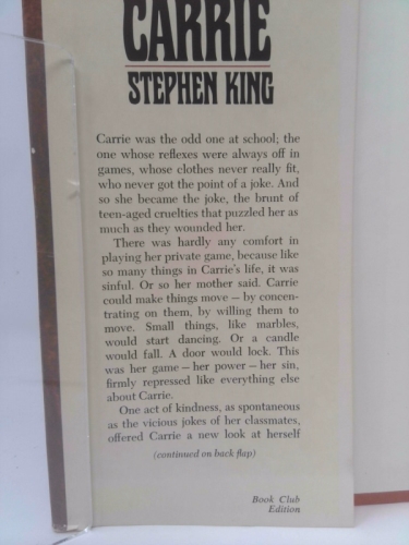 Carrie von Stephen King: Good Hardcover | ThriftBooksVintage