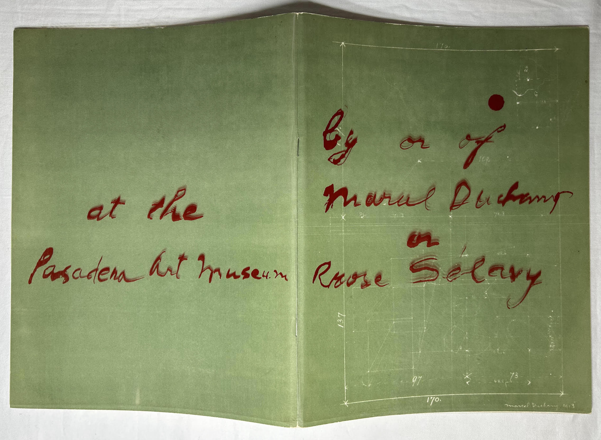Marcel Duchamp: A Retrospective Exhibition at the Pasadena Art Museum ...