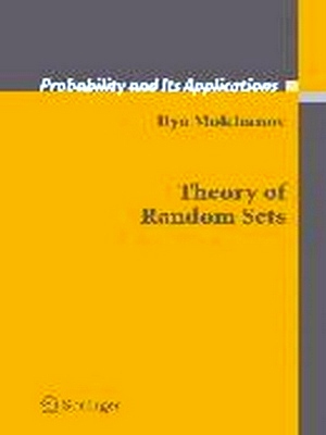 Theory of Random Sets Published in association with the Applied ...