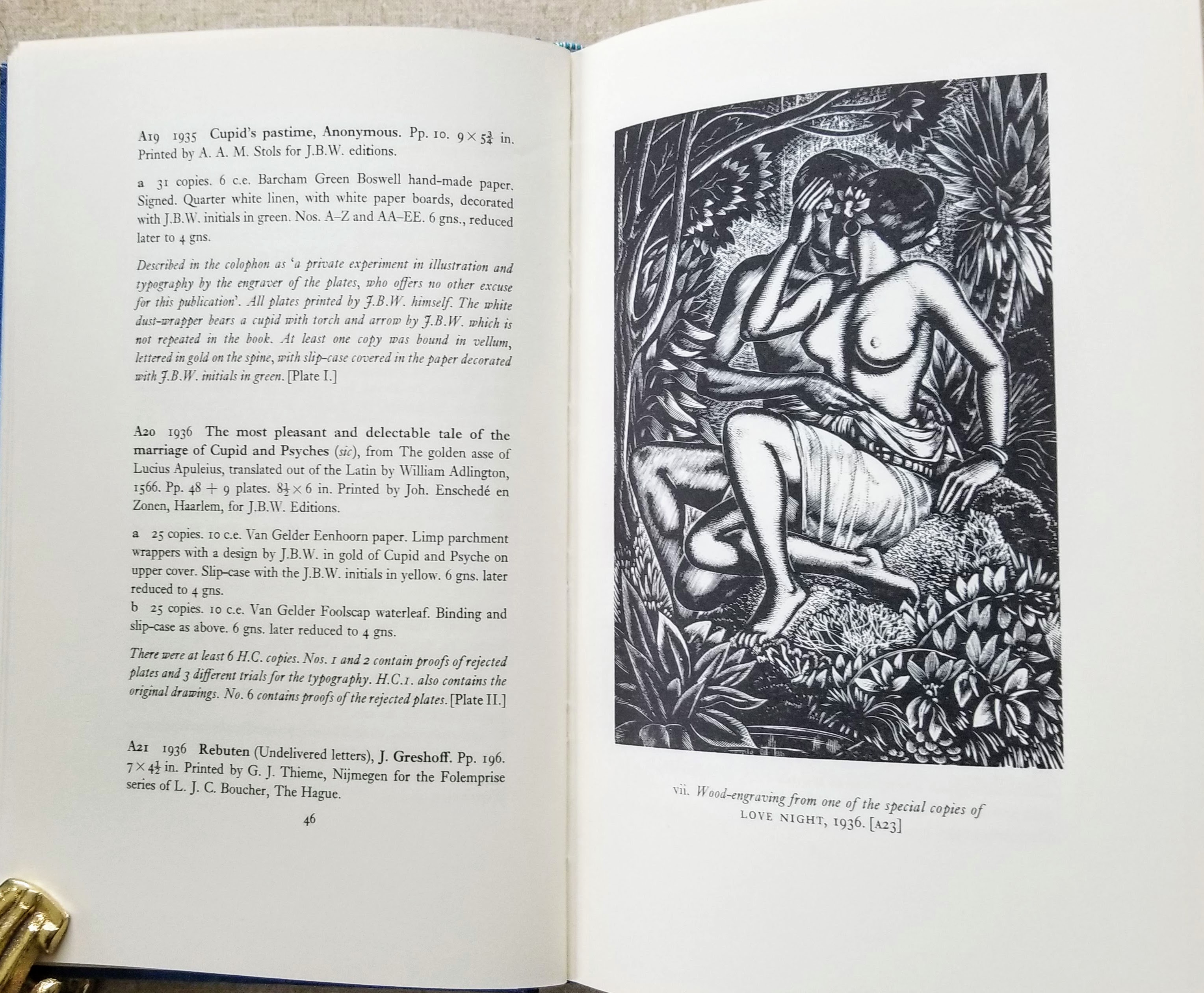 A Check List Of The Book Illustrations Of John Buckland Wright 1968