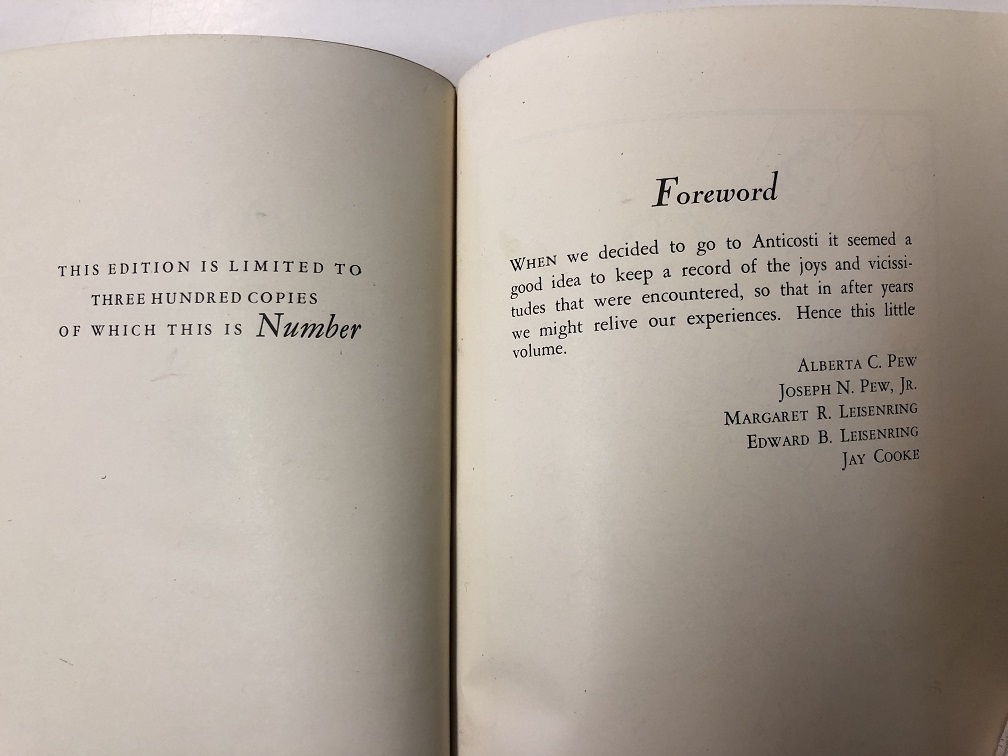 A.E.F. : Anticosti Expeditionary Force by Pew, Alberta C. and: Joseph N ...