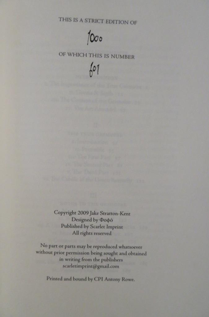 THE TRUE GRIMOIRE: Encyclopaedia Goetica Volume 1 by Stratton-Kent ...