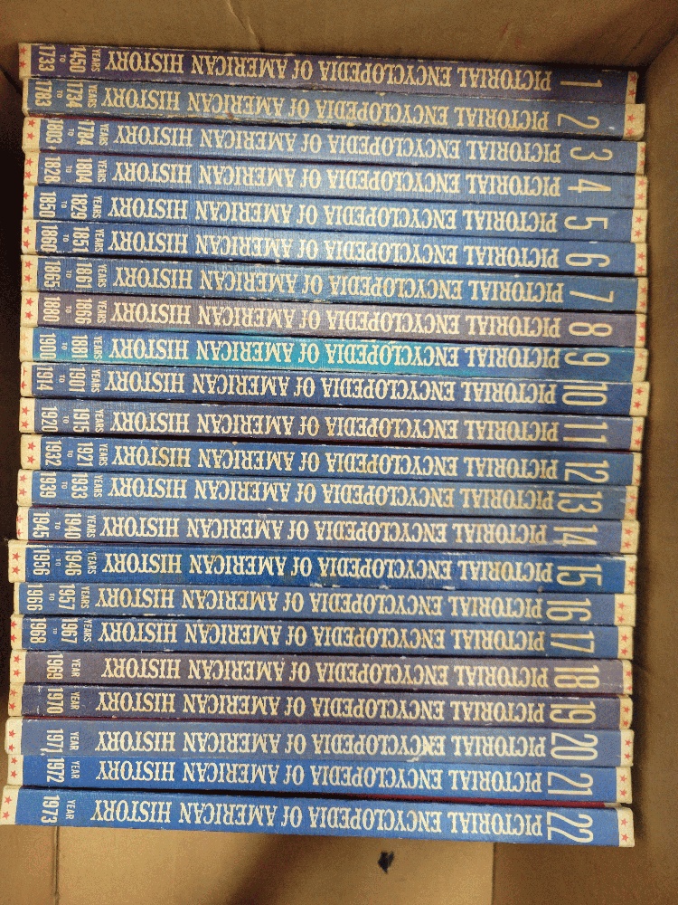 Pictorial Encyclopedia of American History Complete 20-Volume Set ...