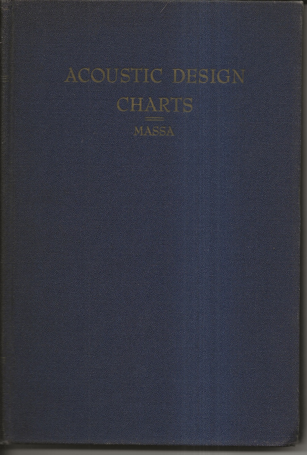 Acoustic Design Charts by Massa, Frank: Collectible- very good ...