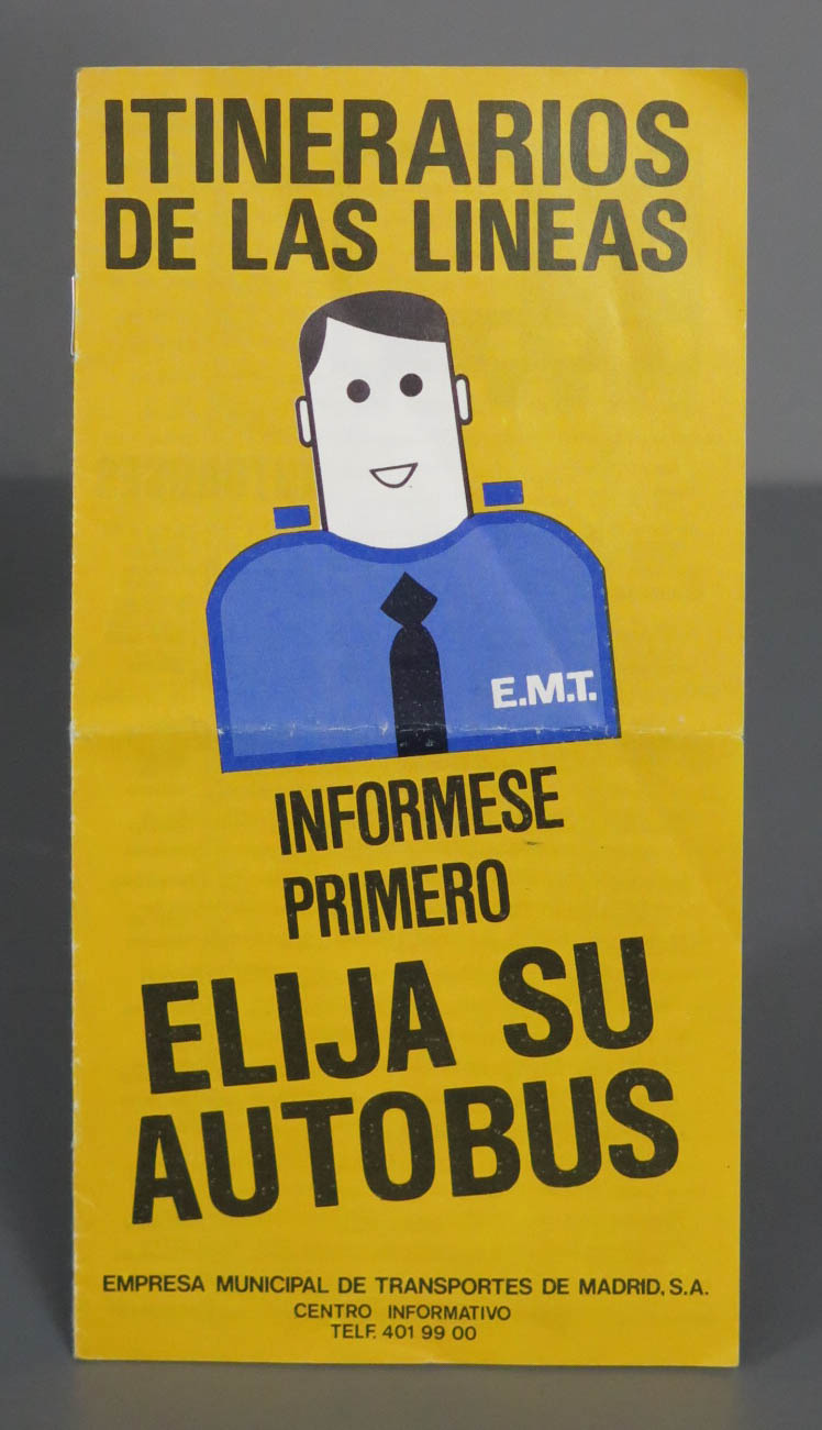 MAPA. ITINERARIAS DE LAS LINEAS. AUTOBUS EMT: Mapa | EL DESVAN ANTIGÜEDADES