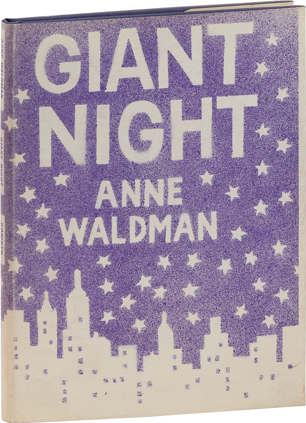 Giant Night: Poems by WALDMAN, Anne (poems); BRAINARD, Joe (design ...