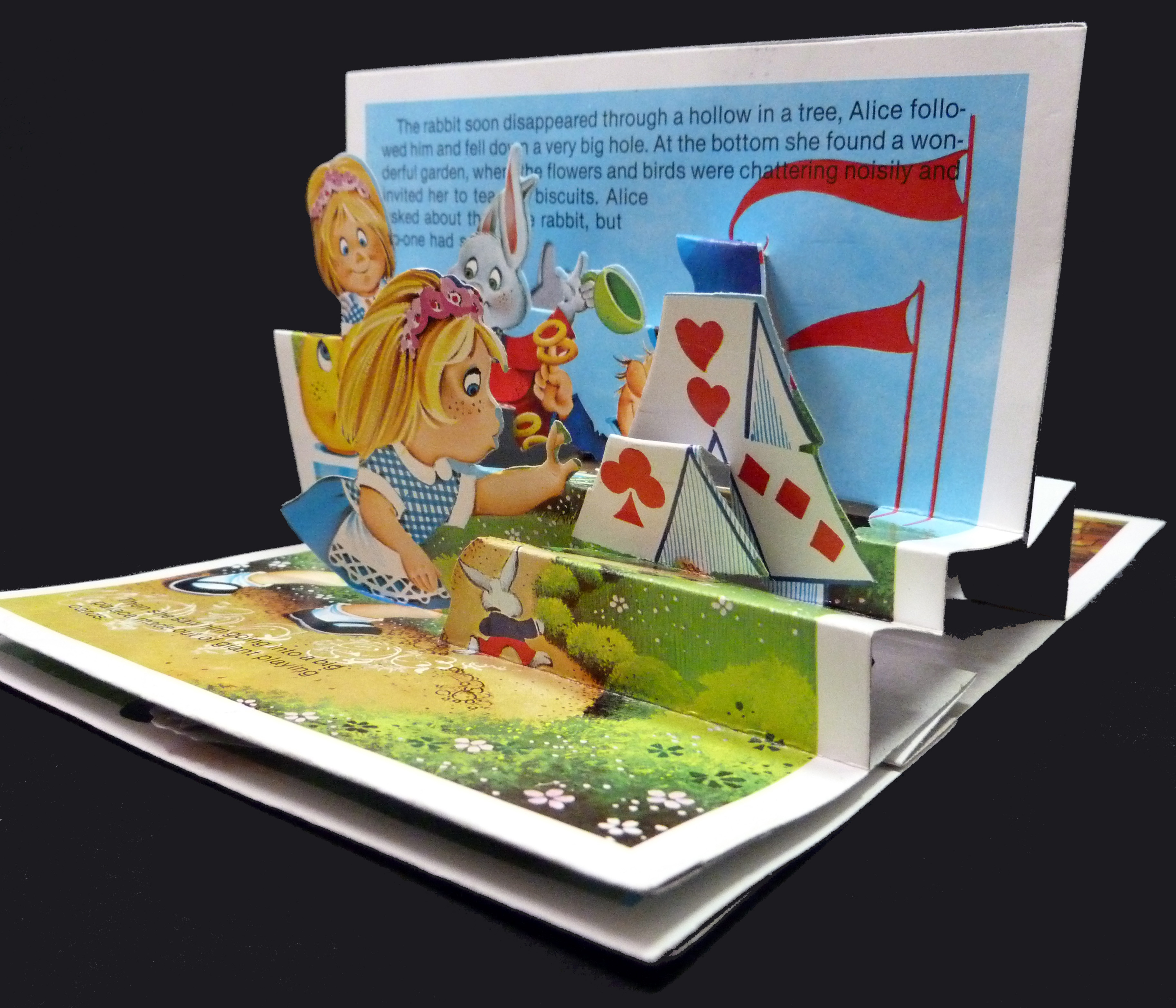 Alice in Wonderland (Pop-Up Book) de Lewis Carroll: Very Good Soft ...