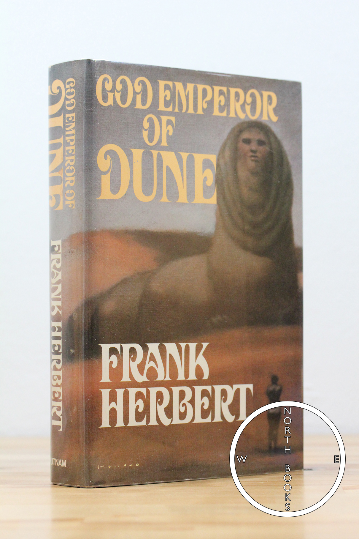 God Emperor Of Dune By Frank Herbert Hardcover 1981 Signed By Author