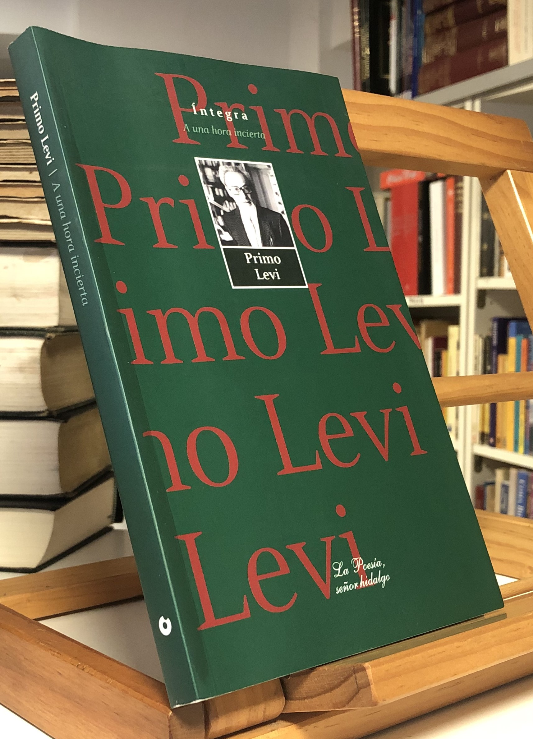 A UNA HORA INCIERTA Primo Levi 1919-1987 de Primo Levi: Bien Cartoné ...