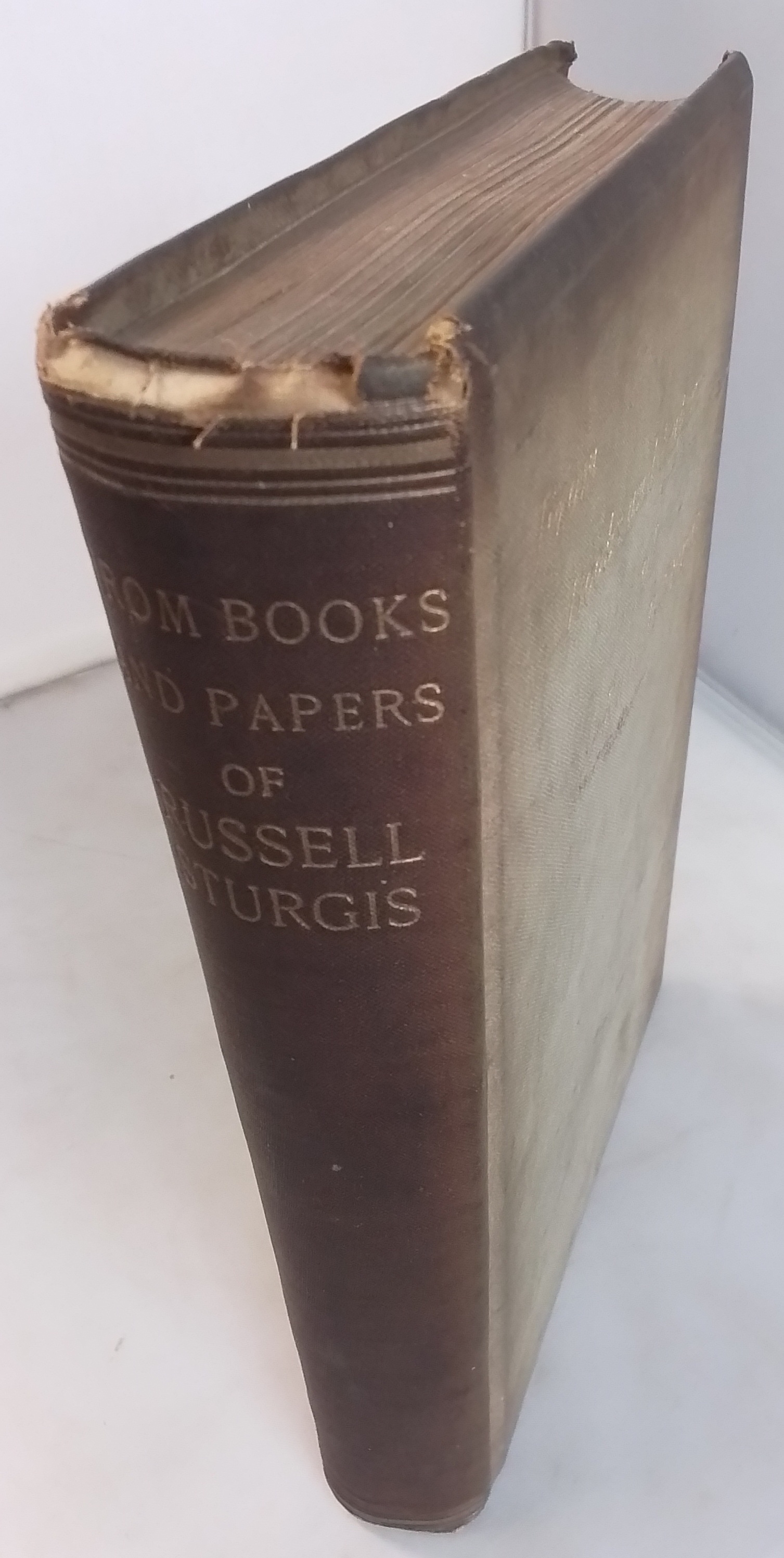 From Books and Papers of Russell Sturgis. By His Son Julian Sturgis ...