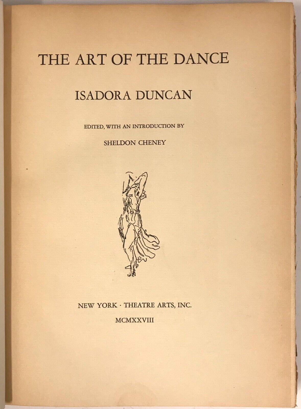 The Art of the Dance by [Larry McMurtry] Isadora Duncan | InkQ Rare ...