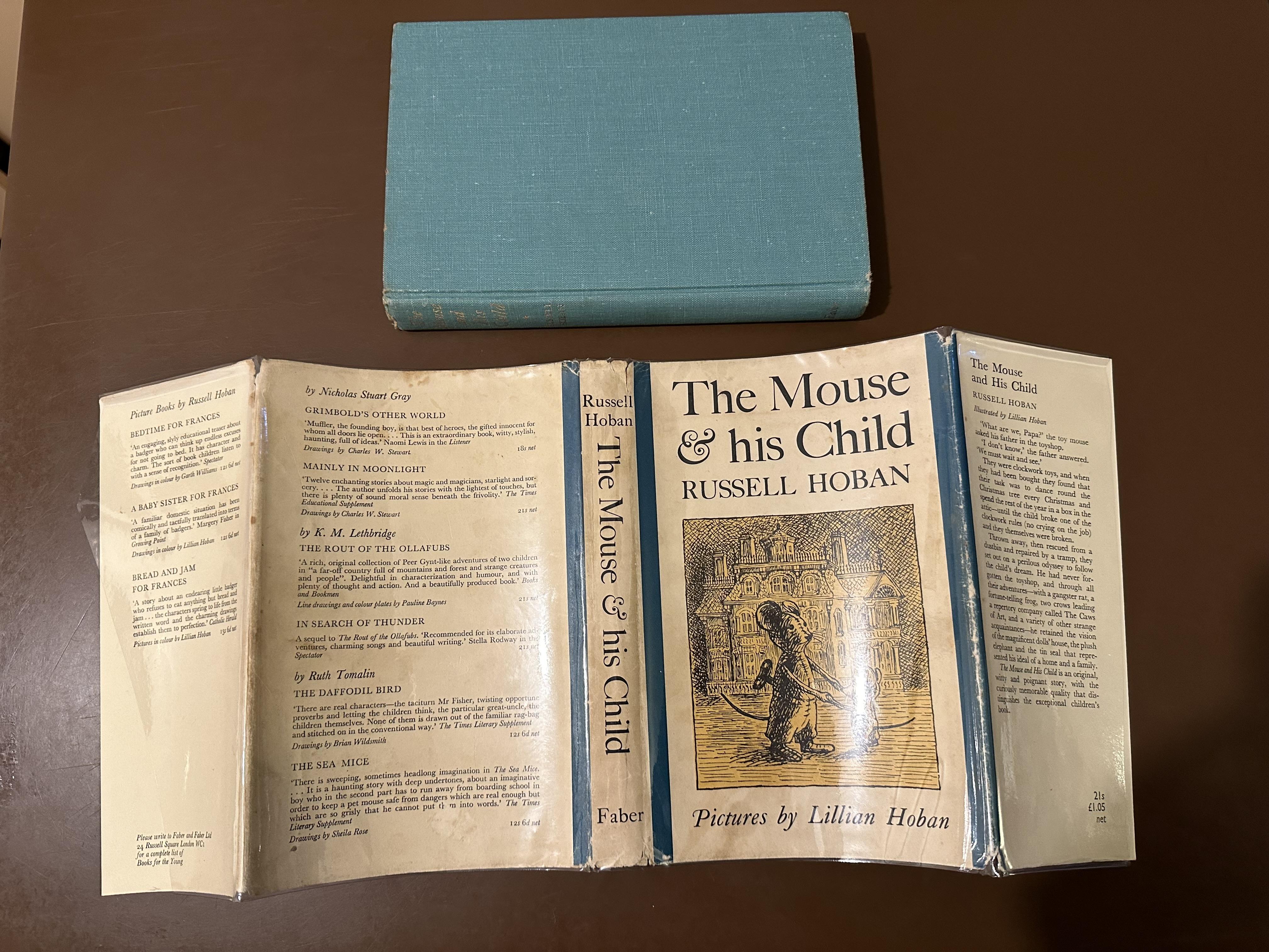 The Mouse and His Child by Russell Hoban: Very Good Hardcover (1969 ...