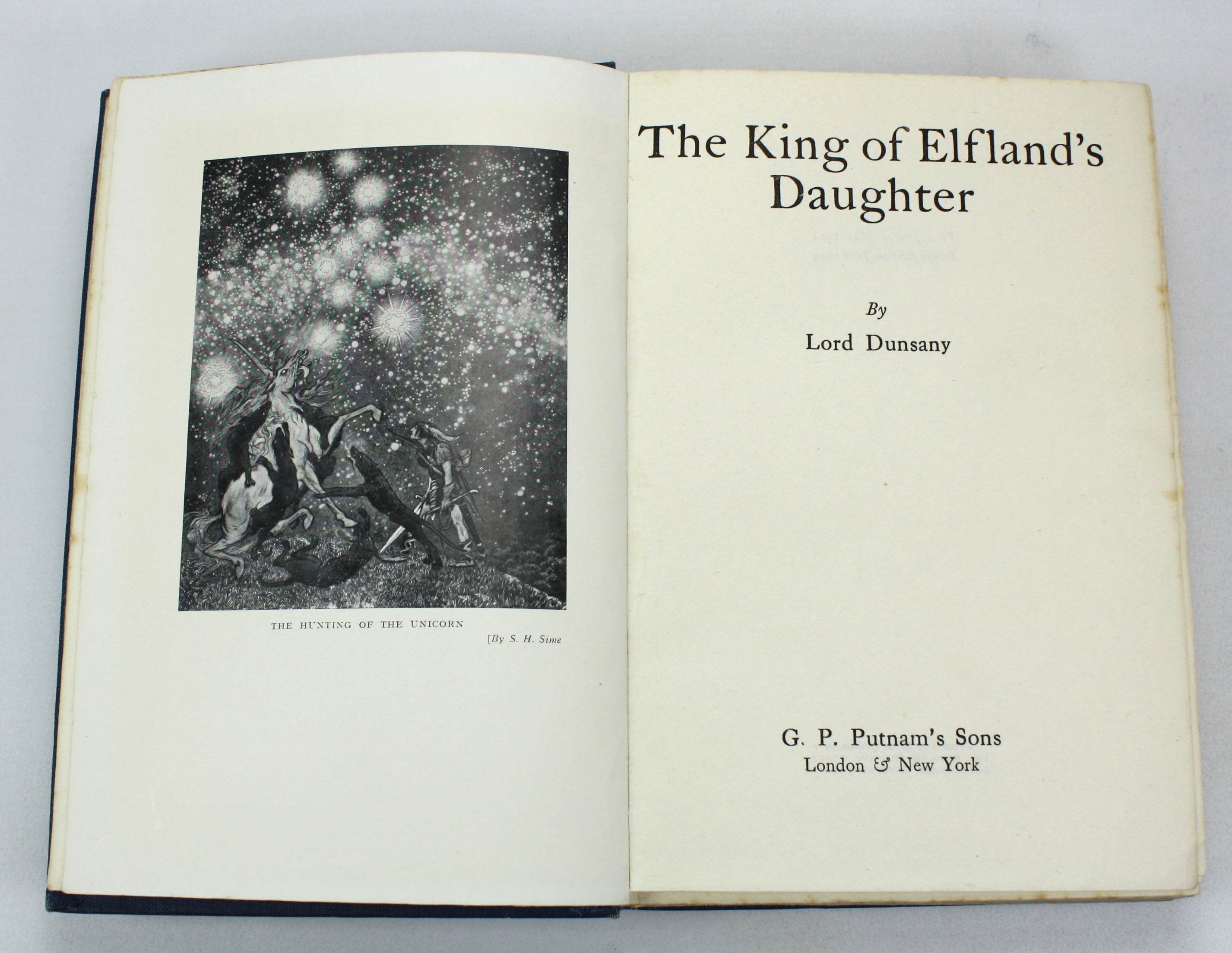 The King of Elfland's Daughter by Lord Dunsany: Good Hardcover (1924 ...