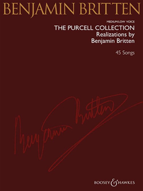 Purcell Collection-Realizations by Benjamin Britten : Medium / Low ...