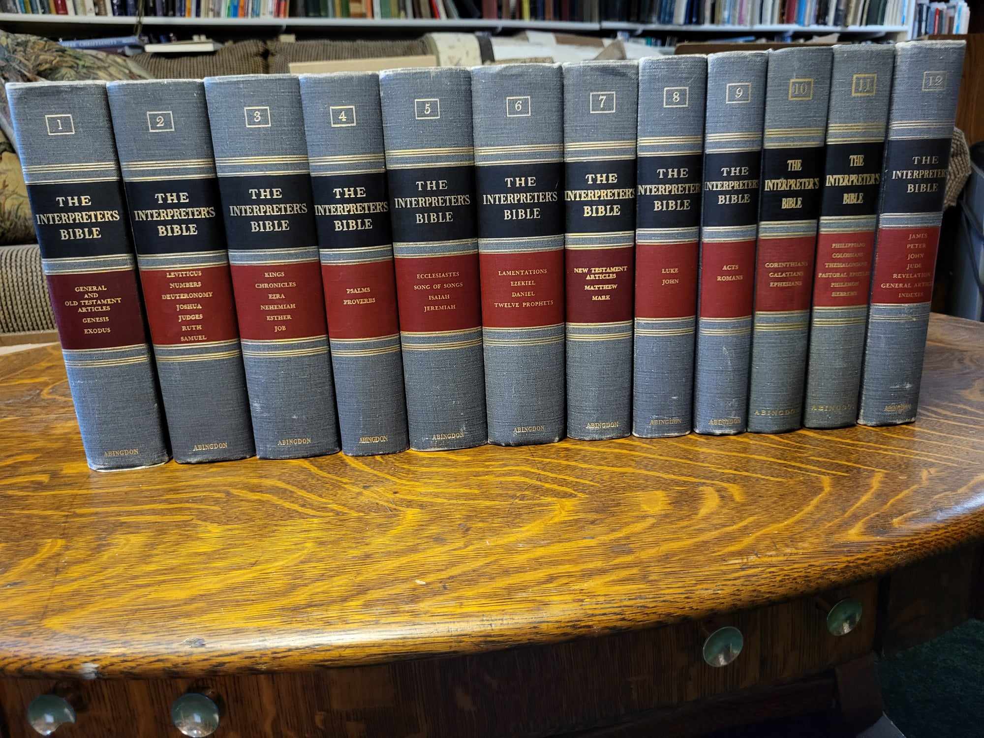 The Interpreter's Bible in twelve volumes by Editorial Board: Very Good ...