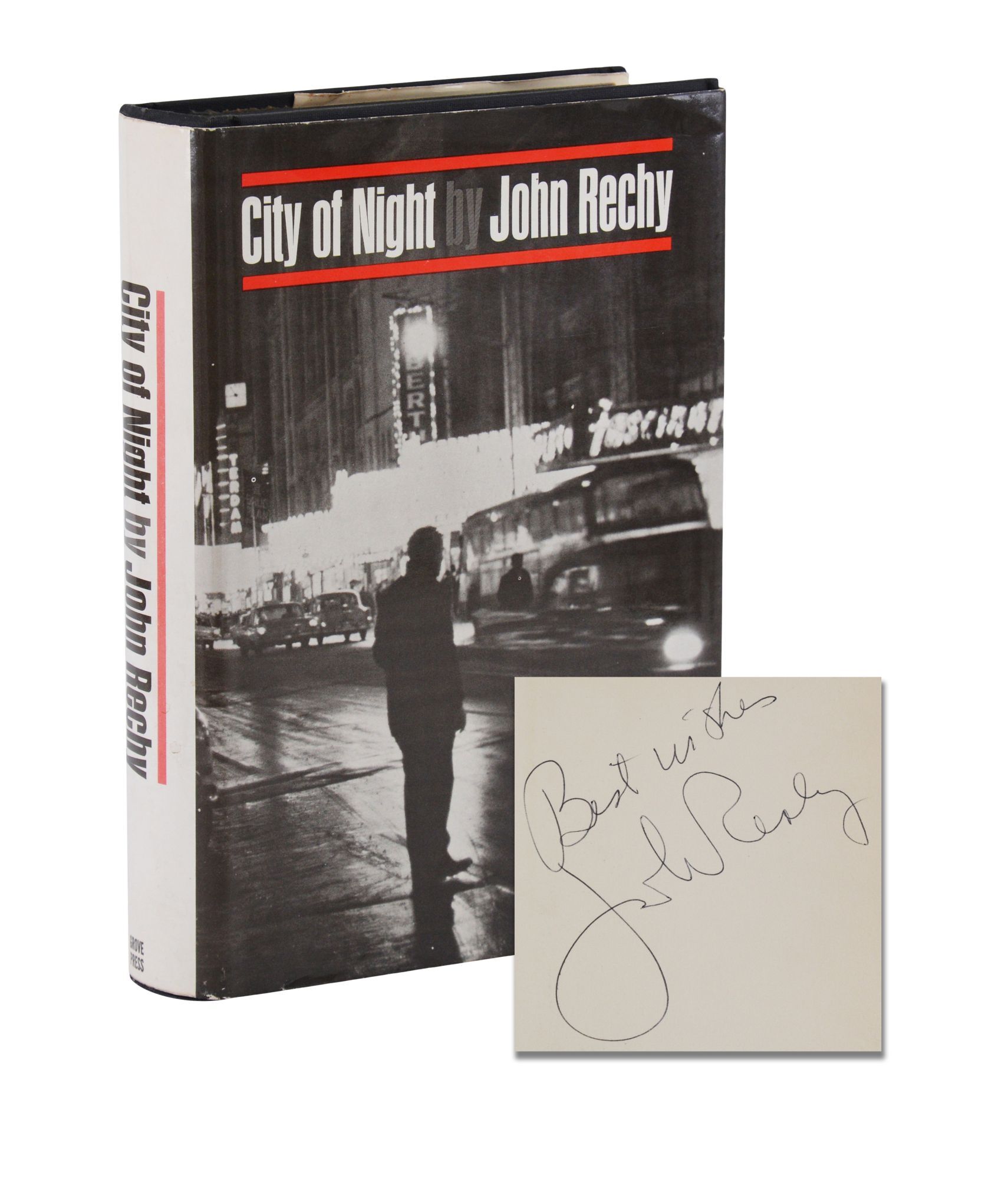 City of Night by Rechy, John: Very Good+ (1963) First Edition., Signed ...