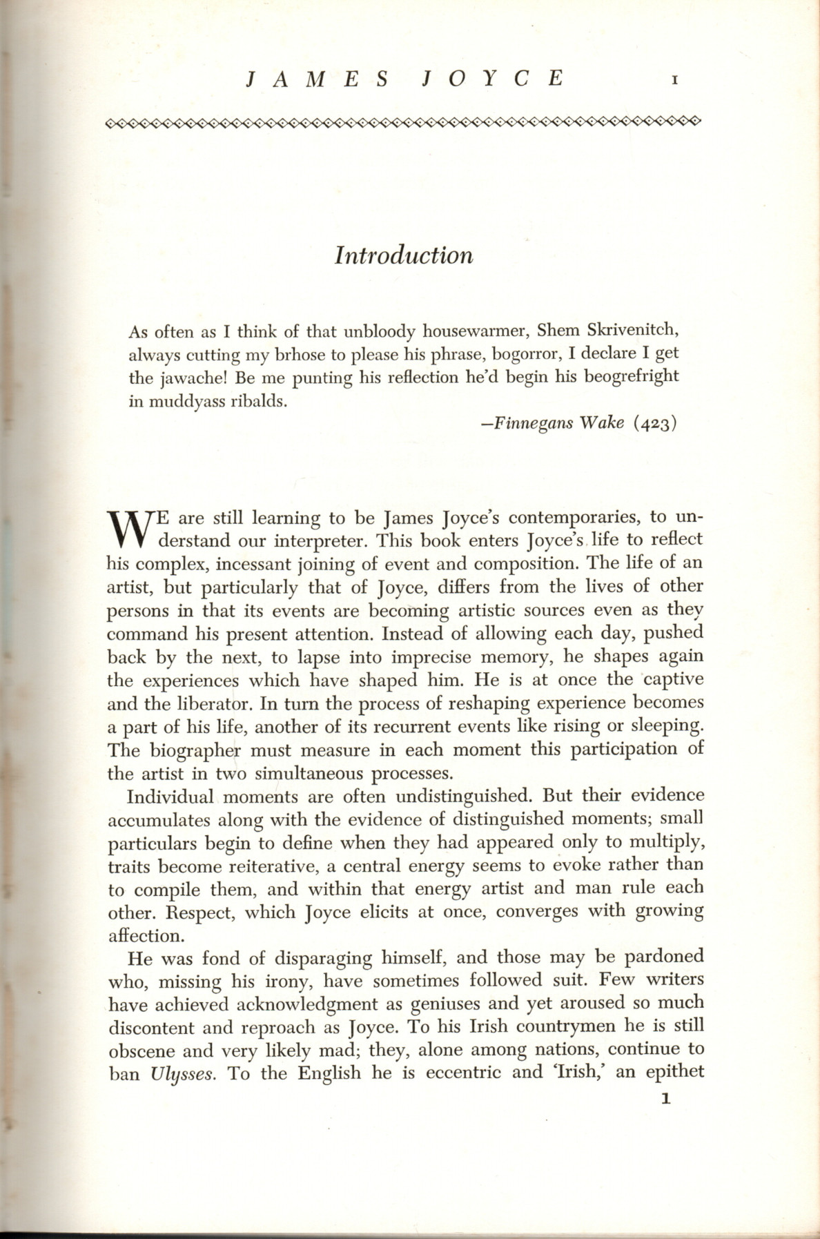 James Joyce by Richard Ellman: Very Good Hardcover (1959) | Michael ...