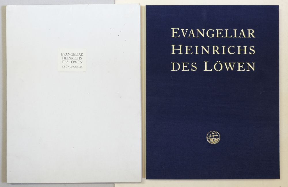Evangeliar Heinrichs des Löwen. Krönungsbild (Blattt 171v) und eine ...
