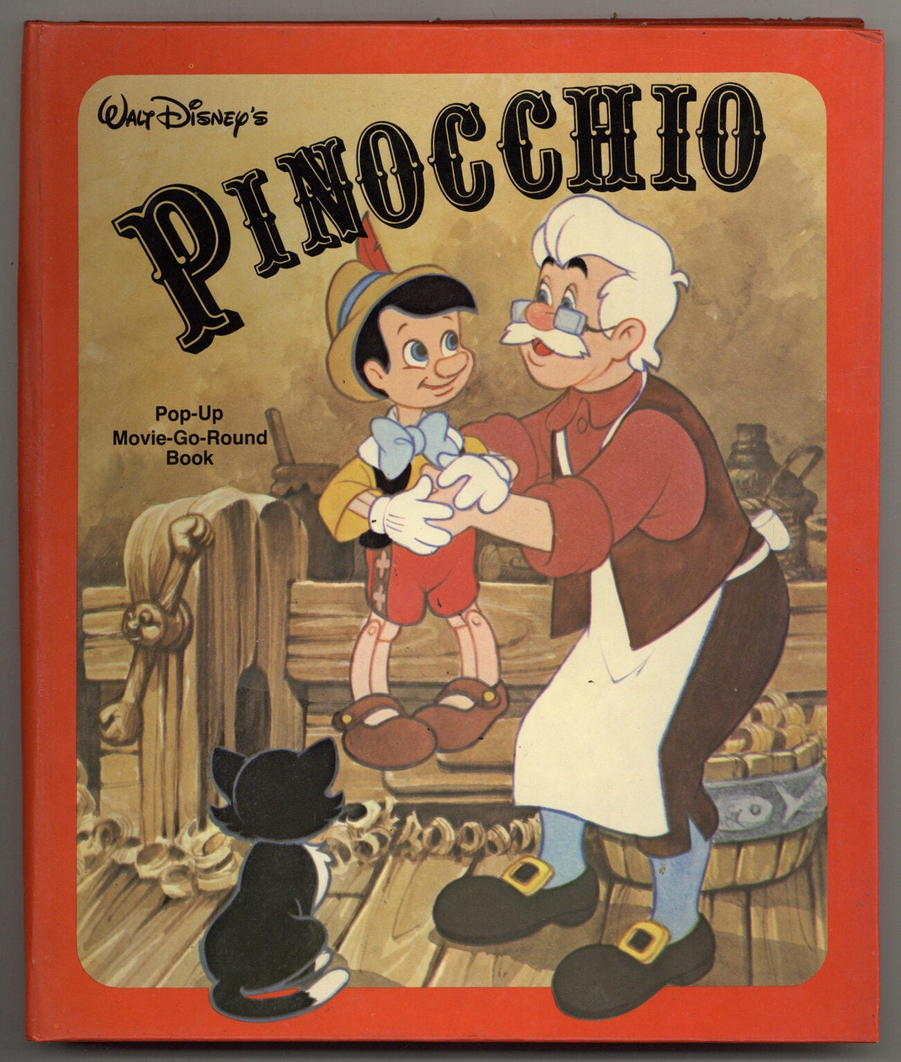 Walt Disney's Pinocchio Pop-Up Movie-Go-Round Book: Very Good Hardcover ...