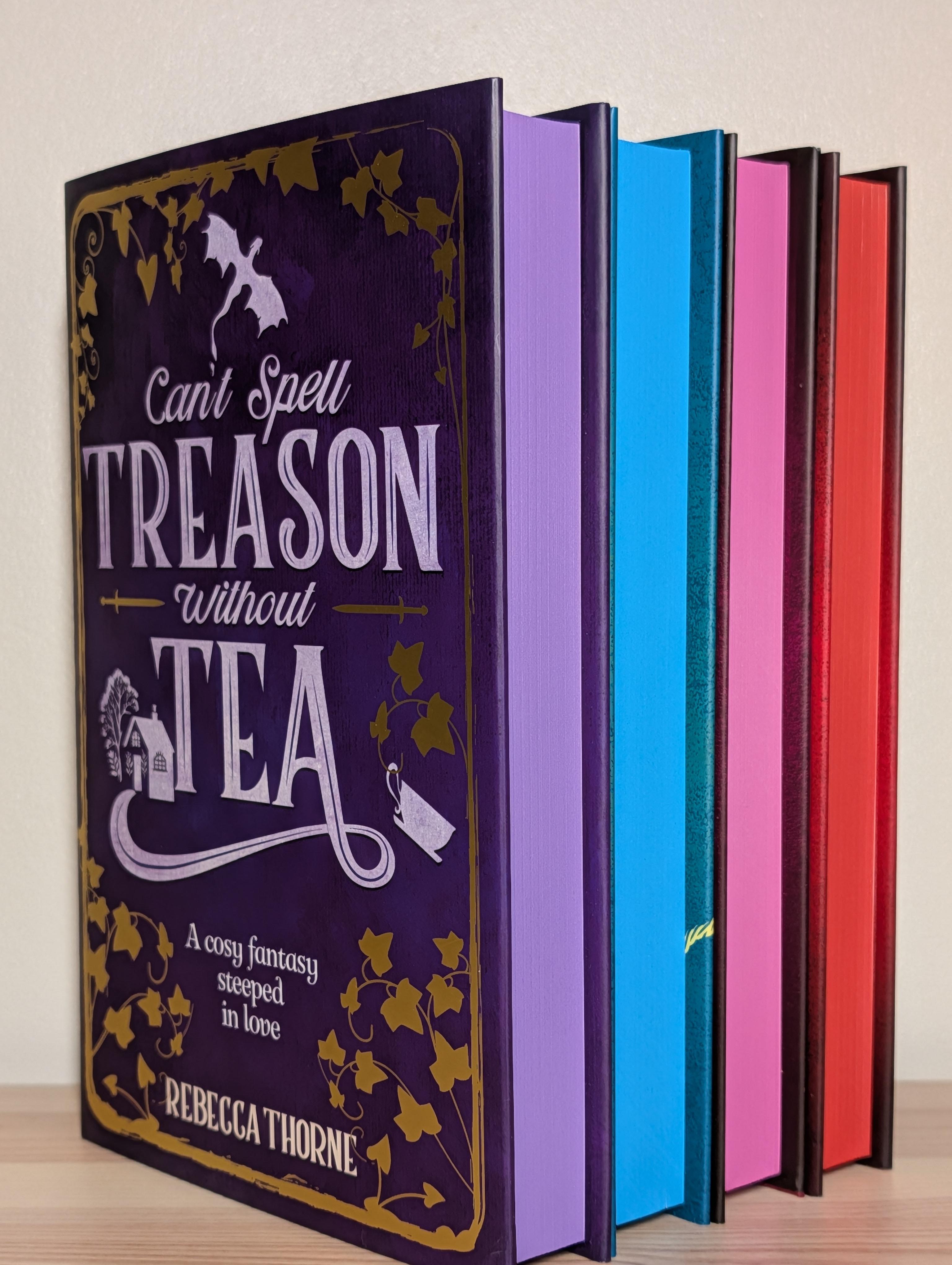 Tomes & Tea Series: Can't Spell Treason Without Tea; A Pirate's Life ...