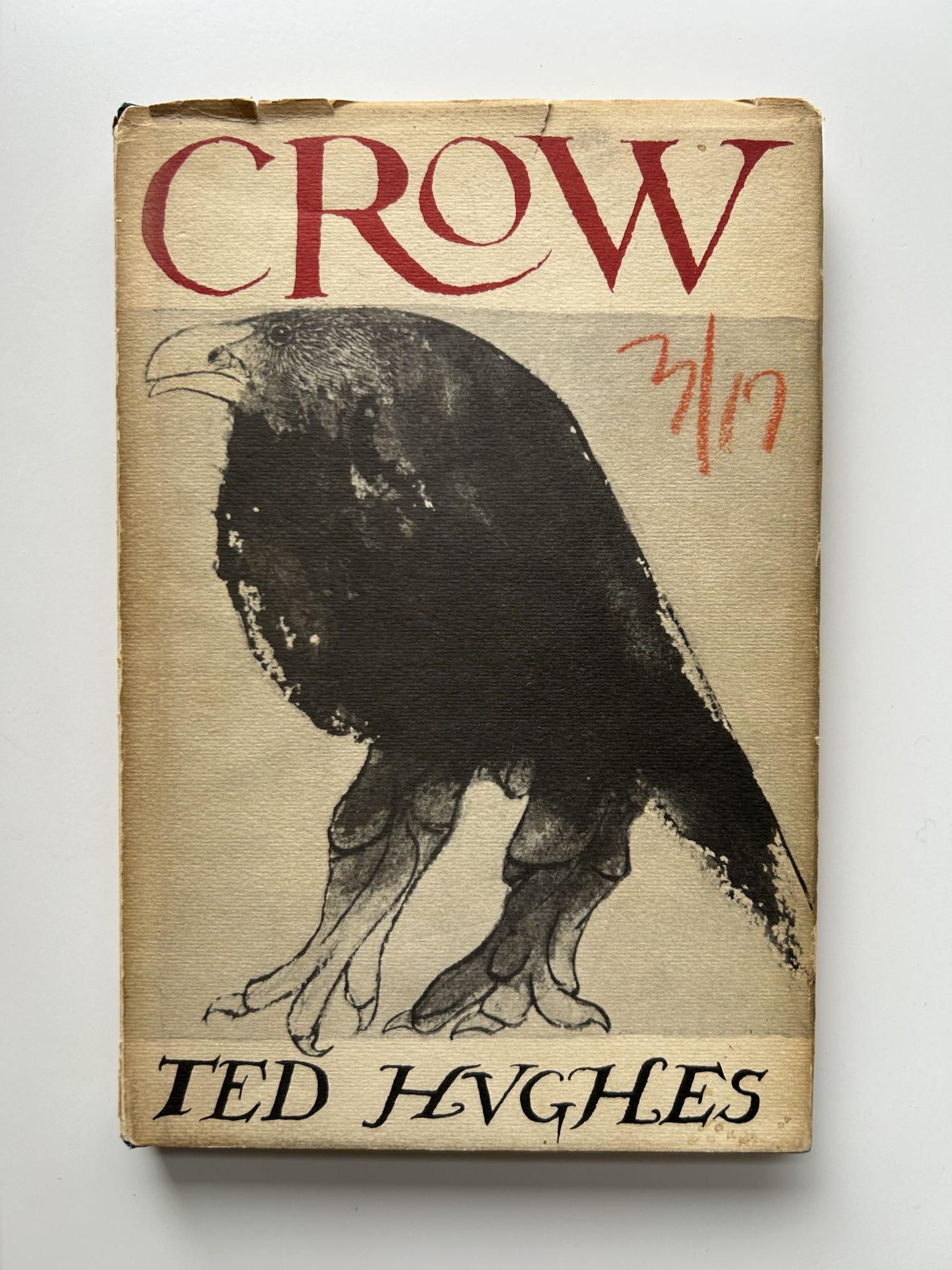 Crow by Hughes, Ted: Near Fine Hardcover (1971) First Edition. | Hudson ...